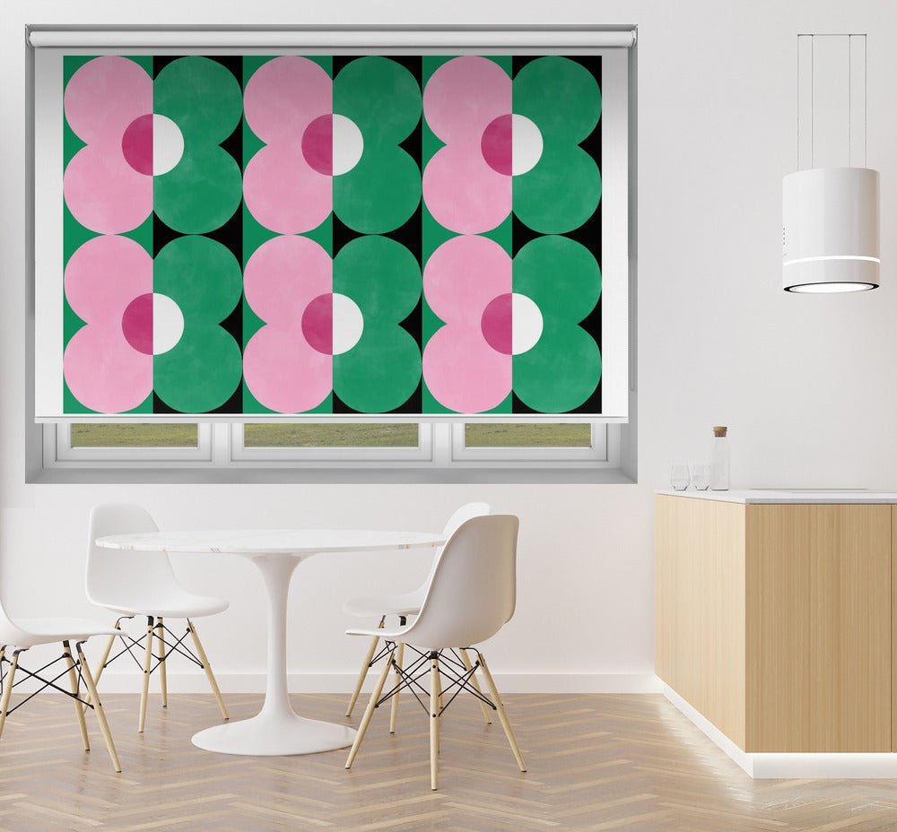 Funky Patterned No drill Window Blinds Abstract Printed Picture Photo ...