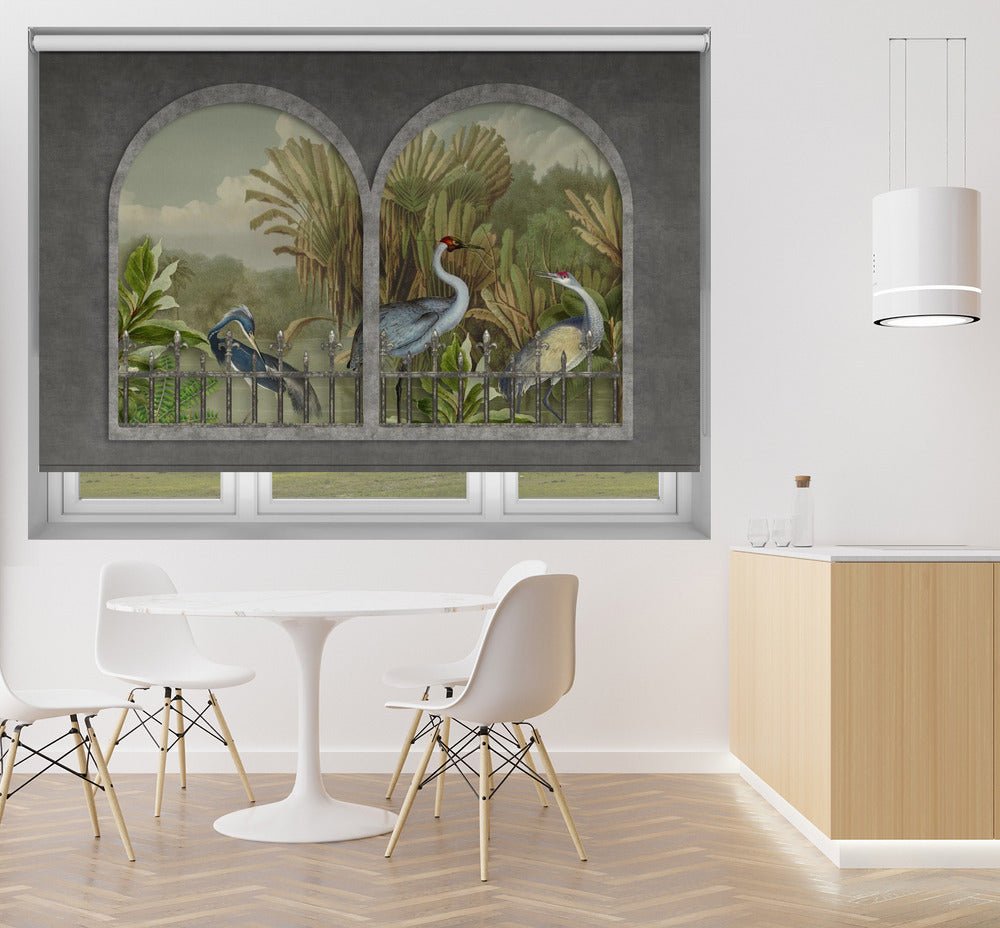 Photo Printed Picture Blinds | Stone Wall Effect Roller Blinds | Art Fever