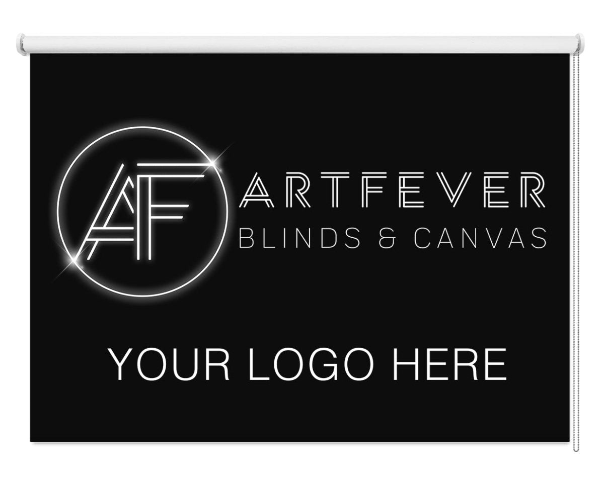 No drill Made to Measure Window Blinds Printed Company Logo Blinds ...