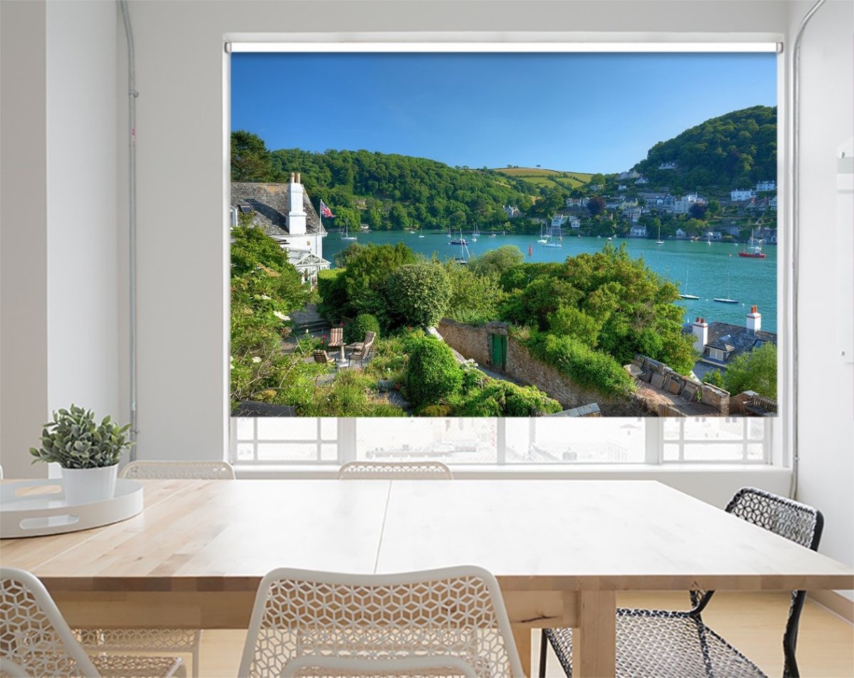 Printed Roller Blind Eveningtime At Dartmouth, Devo | Art Fever Picture ...