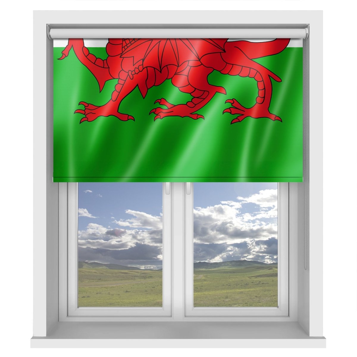 Welsh Wales Flag Printed Picture Blind | Printed Roller Blind | Art Fever